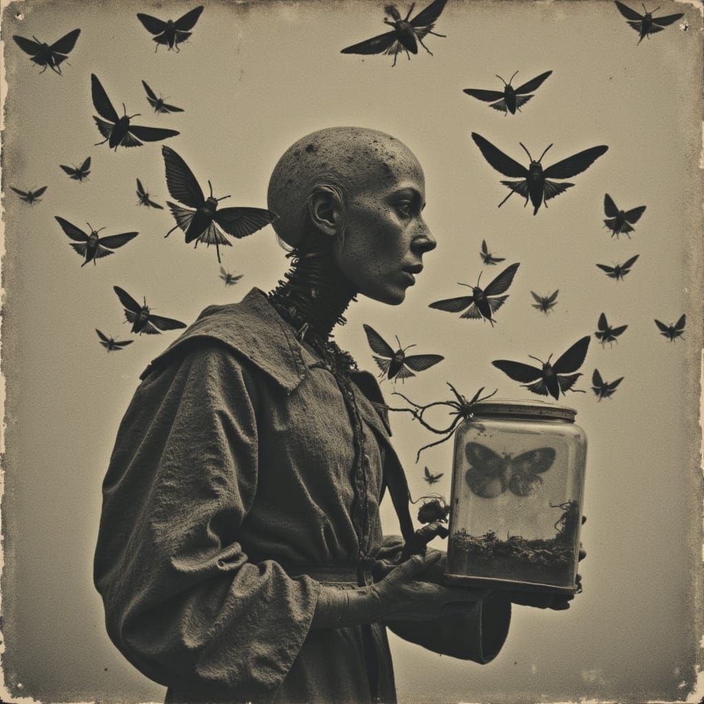 i can feel your pulse like a moth inside a jar