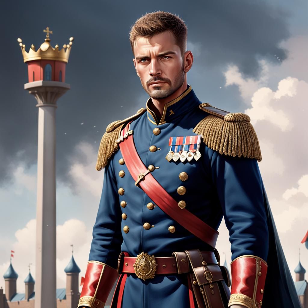 The Captain of the King's Guards - AI Generated Artwork - NightCafe Creator