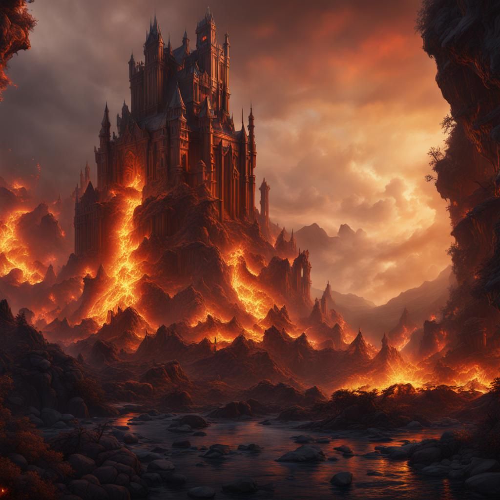 Babylon Burning - AI Generated Artwork - NightCafe Creator