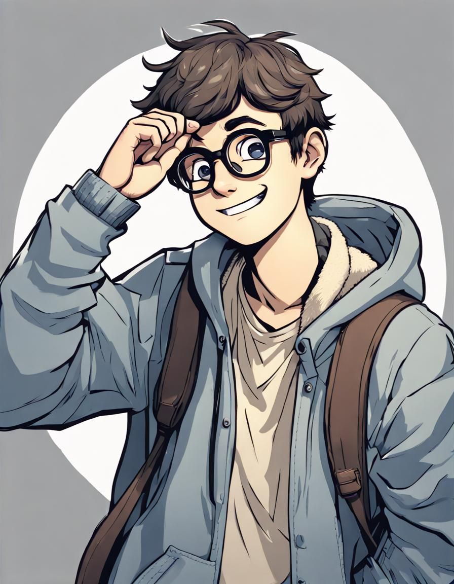 Some Nerd Named David - AI Generated Artwork - NightCafe Creator