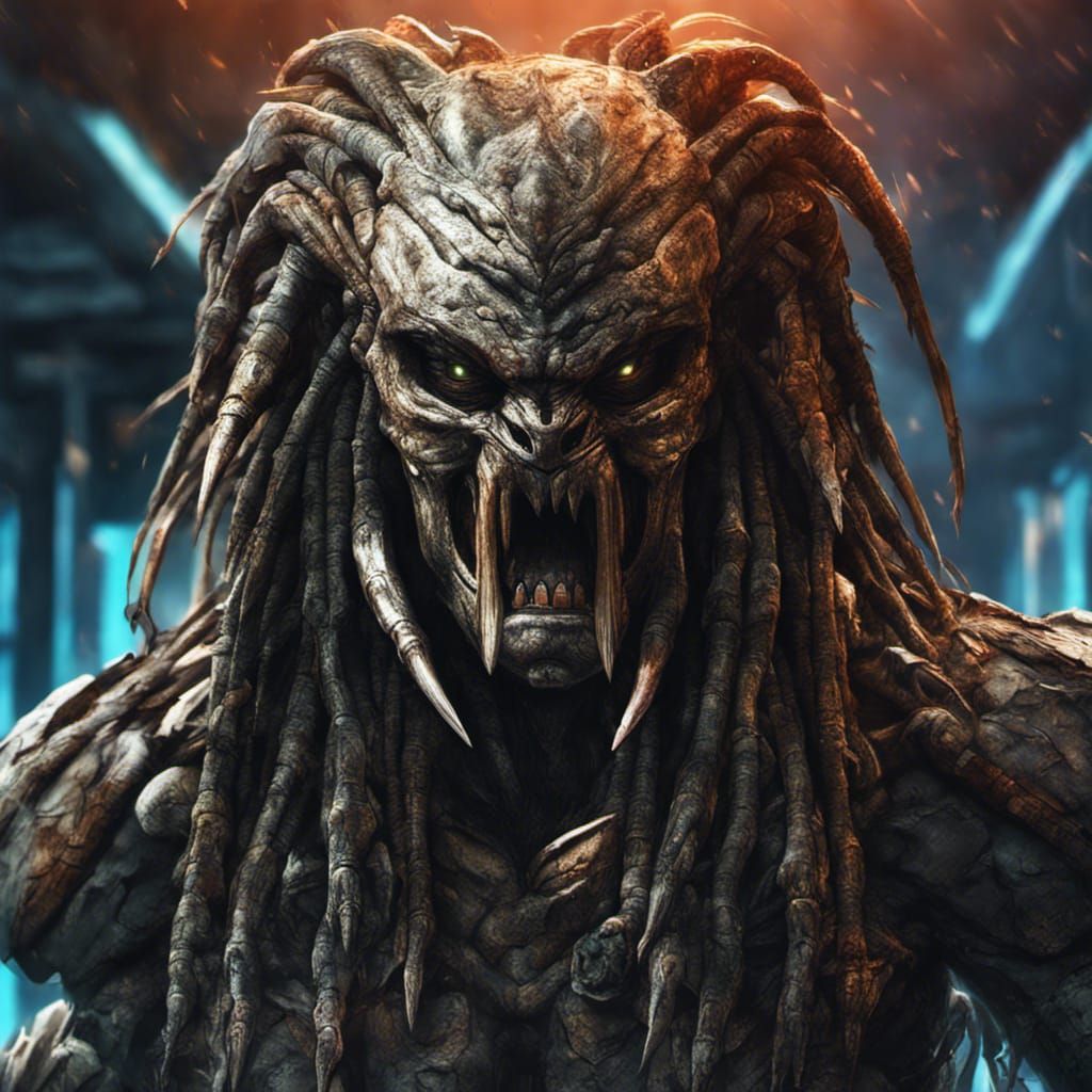 Predator monster - AI Generated Artwork - NightCafe Creator
