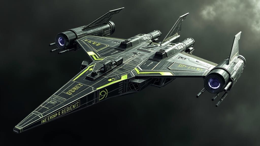 Starships: Shark-class Combat vessel (Variant)