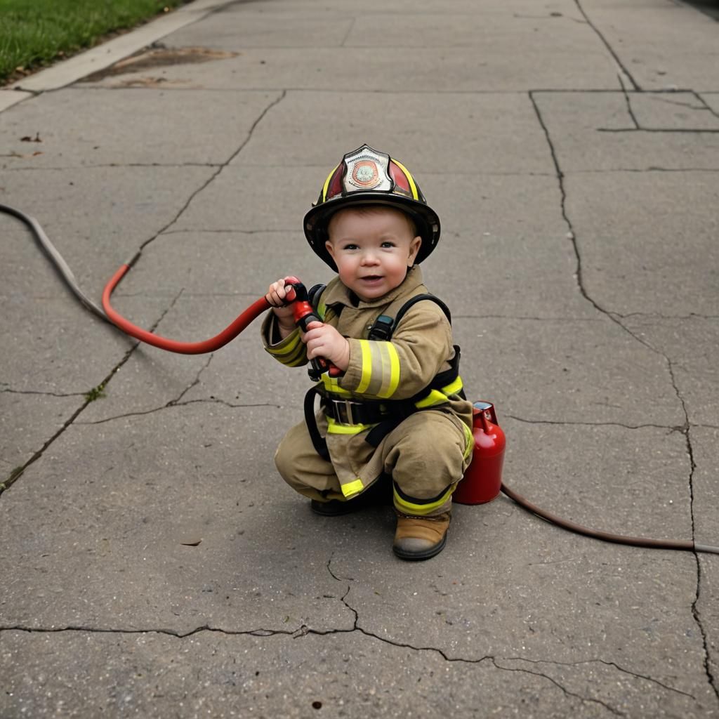 Little firefighter - Little Firefighter Saves the Day in a H...