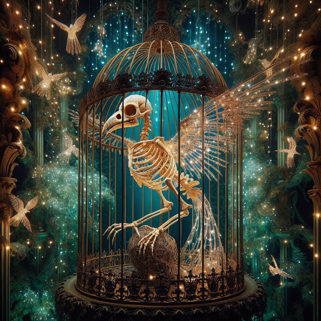 Caged - AI Generated Artwork - NightCafe Creator