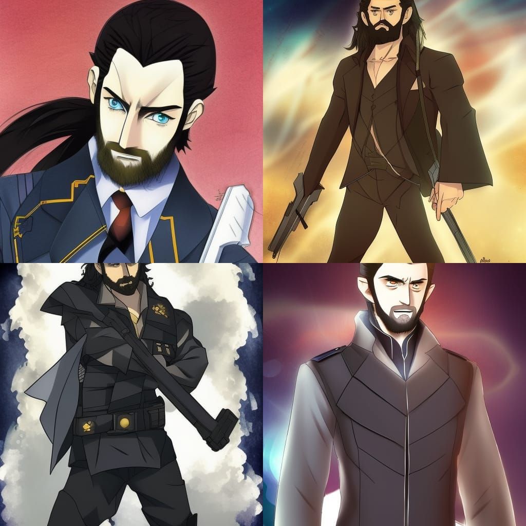 Agent Anime Thorin - AI Generated Artwork - NightCafe Creator