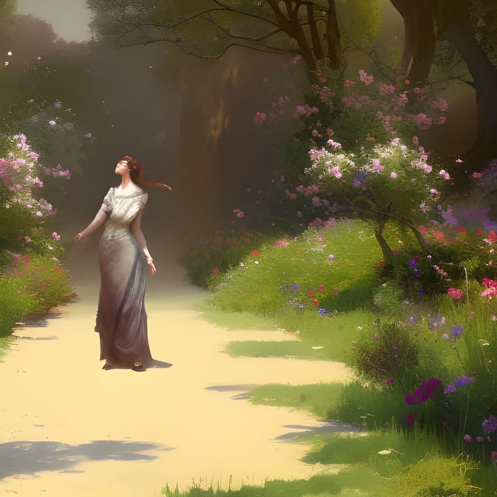 The Mystery of Spring - AI Generated Artwork - NightCafe Creator