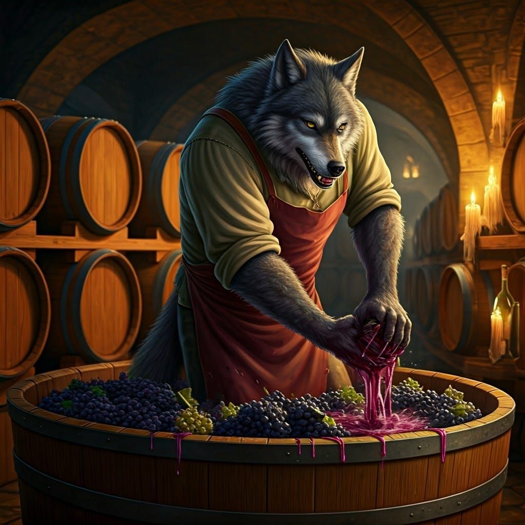 Werewolf Wine maker. - Werewolf Wine maker.