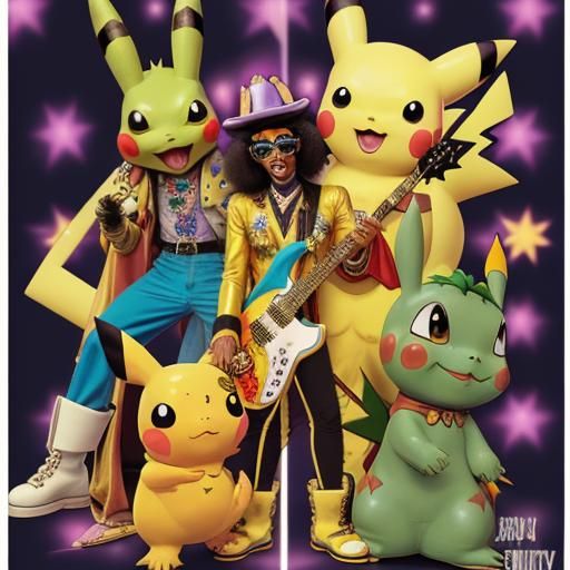 P-Funk-emon - AI Generated Artwork - NightCafe Creator