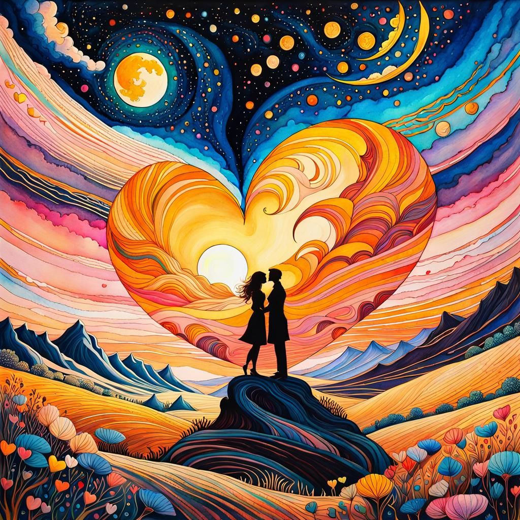 Love - AI Generated Artwork - NightCafe Creator