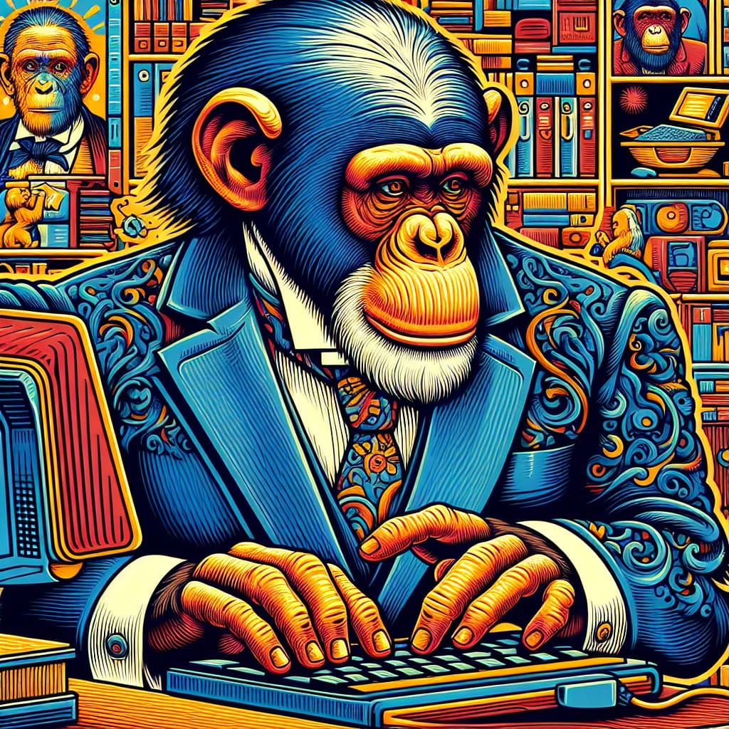 Clickety Clack - AI Generated Artwork - NightCafe Creator