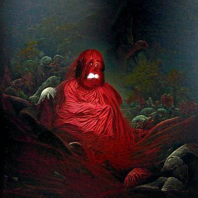 red gost - AI Generated Artwork - NightCafe Creator