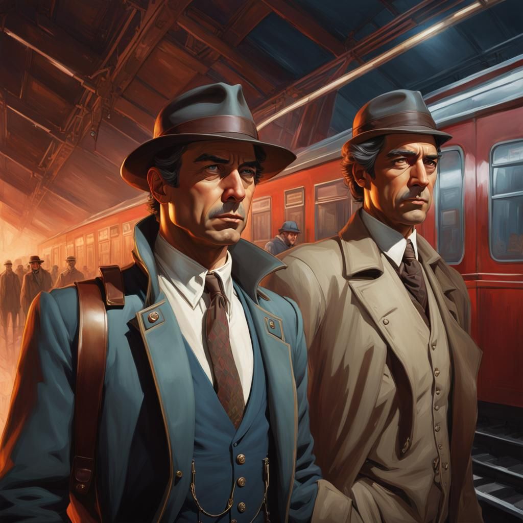 Harry Vanda and George Young "Flash and the Pan, Waiting for a train ...