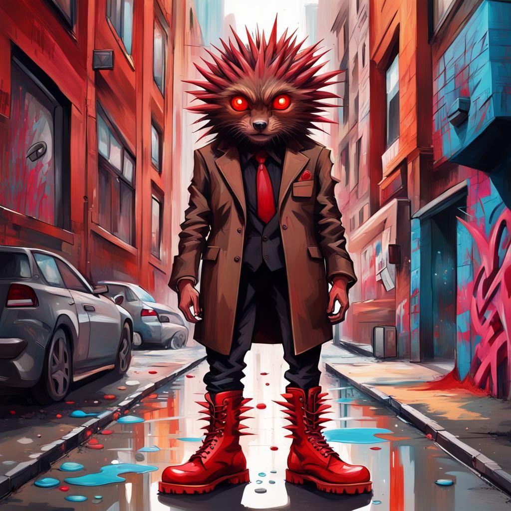 Mr. Hedgehog will see you now. - AI Generated Artwork - NightCafe Creator