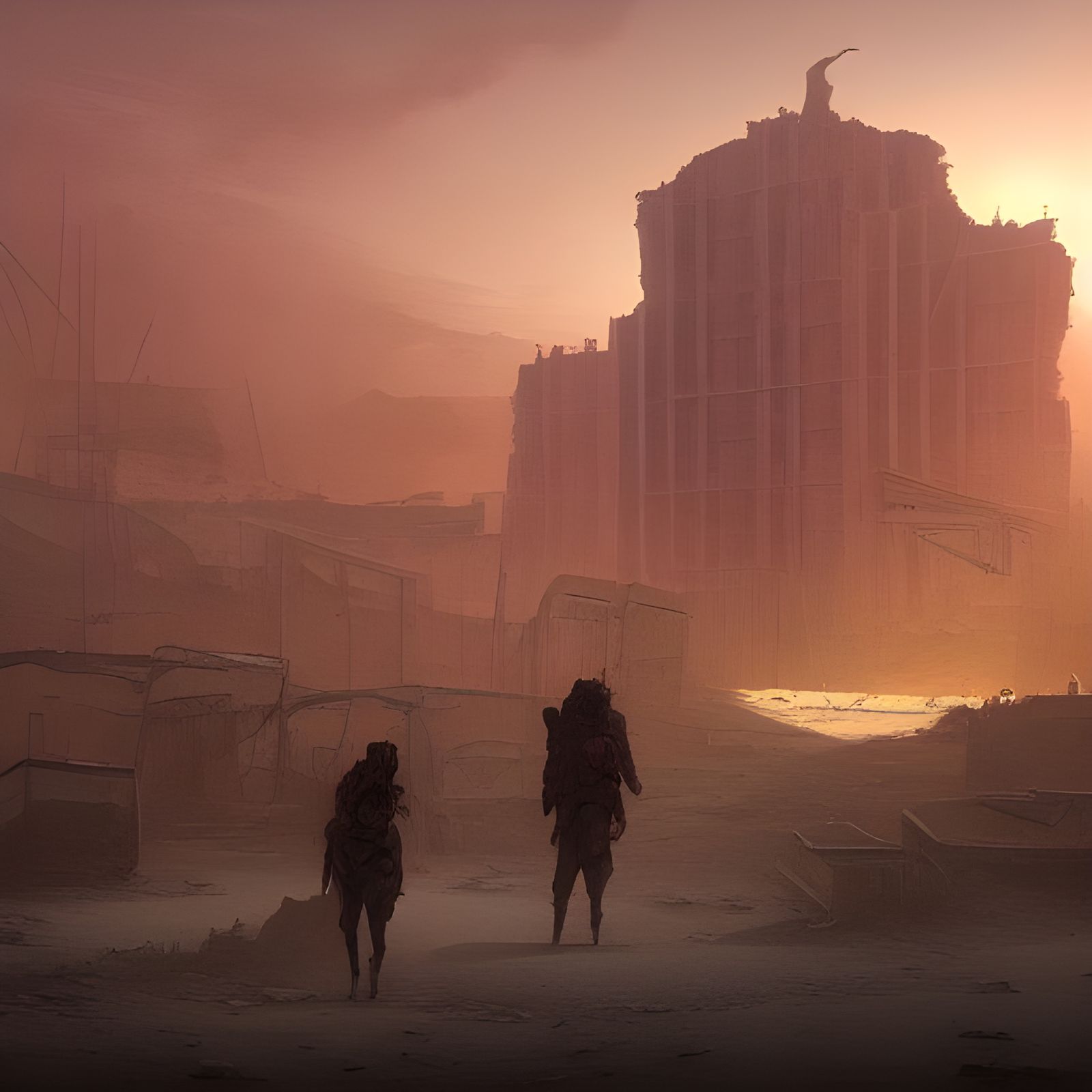 'After the War' - AI Generated Artwork - NightCafe Creator