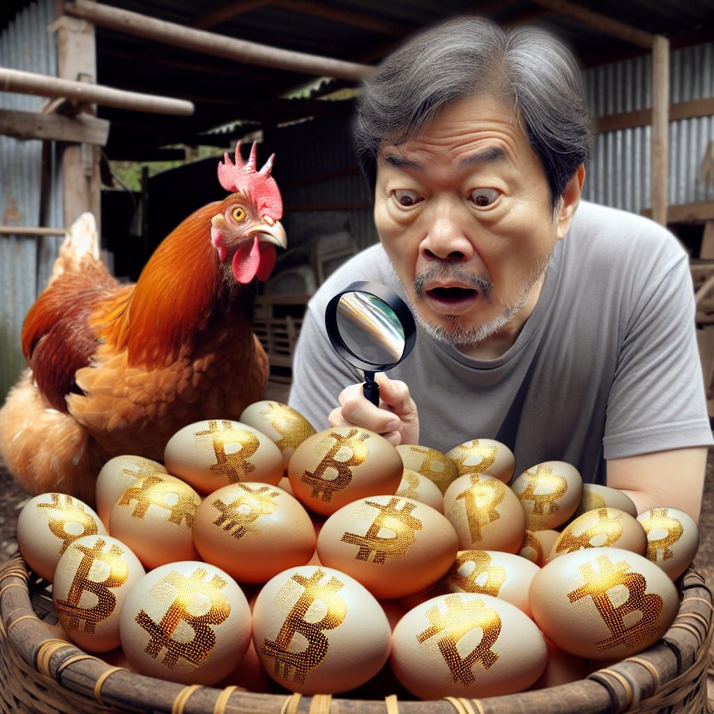 Chicken that's Laying more Crypto BNB Eggs then Owner is so Amazed - AI ...