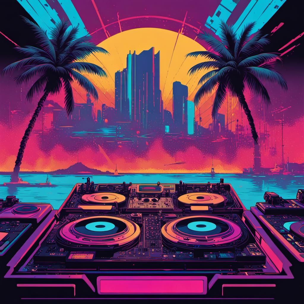 Rave On - AI Generated Artwork - NightCafe Creator