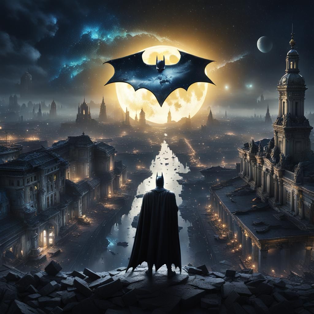Batman Defends the Ukraine. - AI Generated Artwork - NightCafe Creator