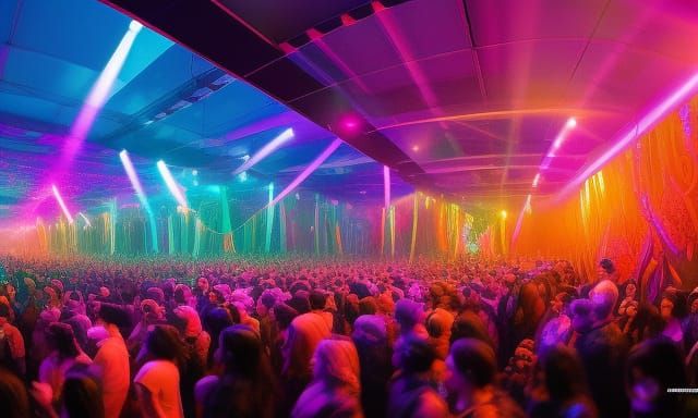 Rave - AI Generated Artwork - NightCafe Creator