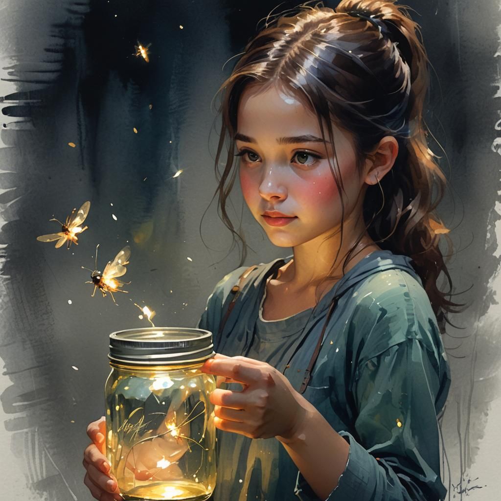 magic in a jar - AI Generated Artwork - NightCafe Creator