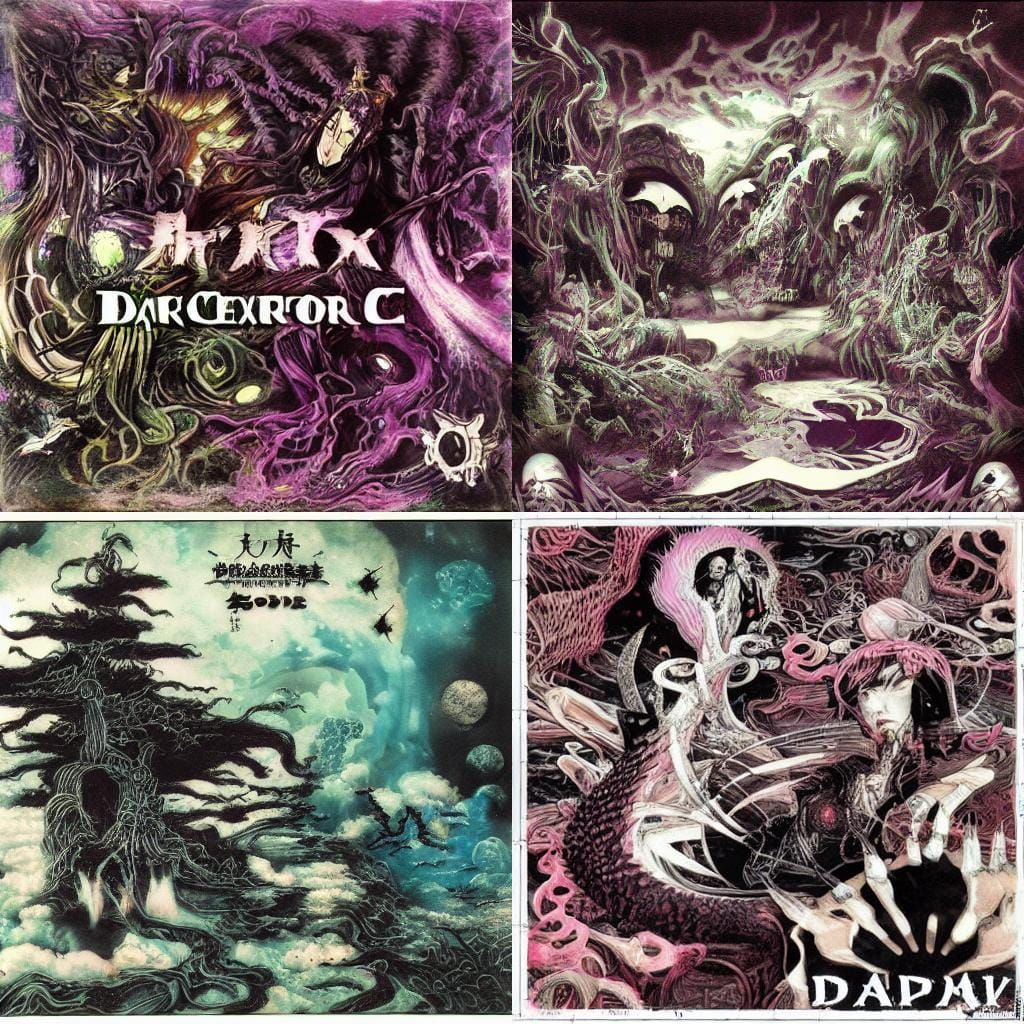 dark japanese abyss dreamcore - AI Generated Artwork - NightCafe Creator