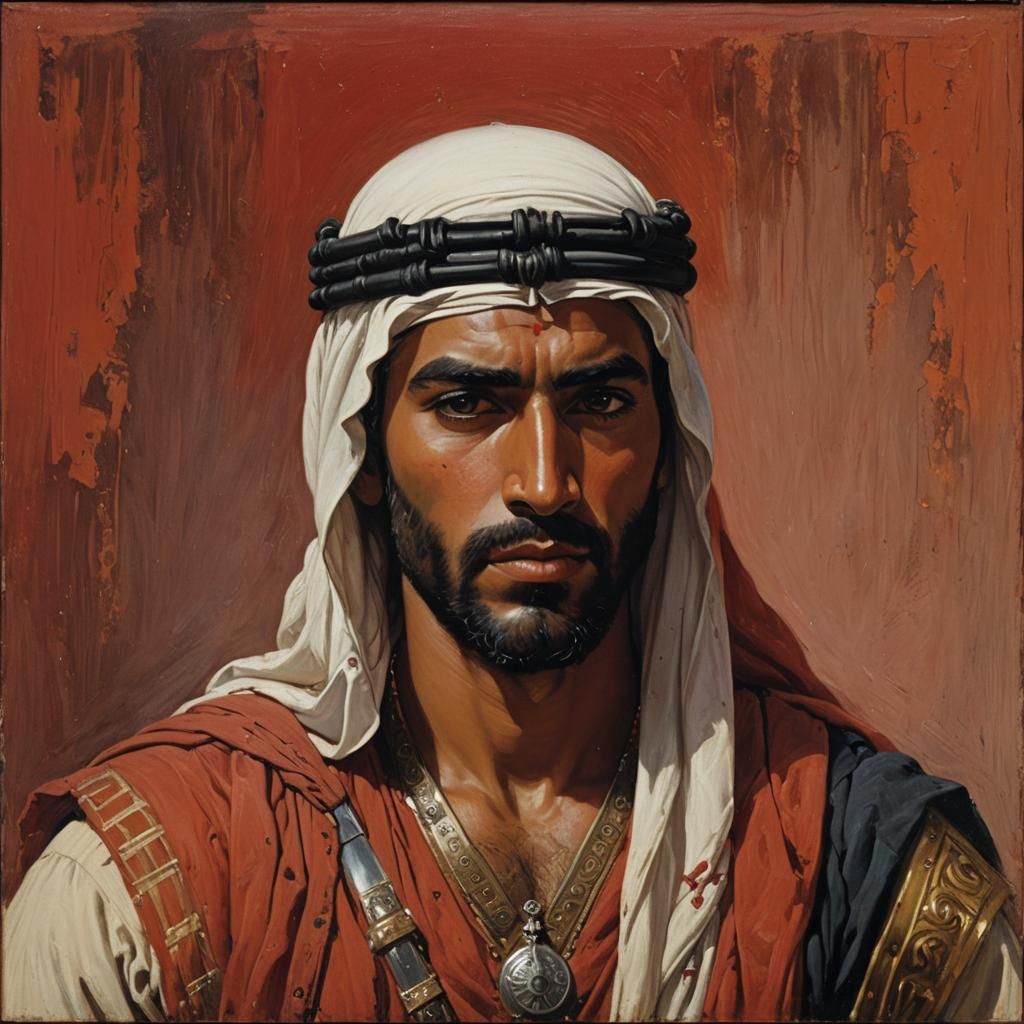 Arabian warrior - AI Generated Artwork - NightCafe Creator