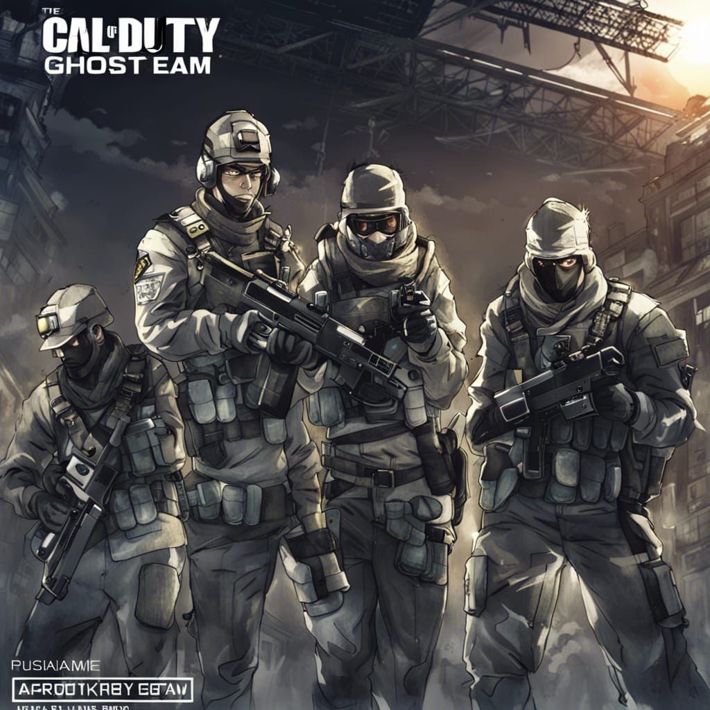 Call Of Duty Ghost The Team - AI Generated Artwork - NightCafe Creator