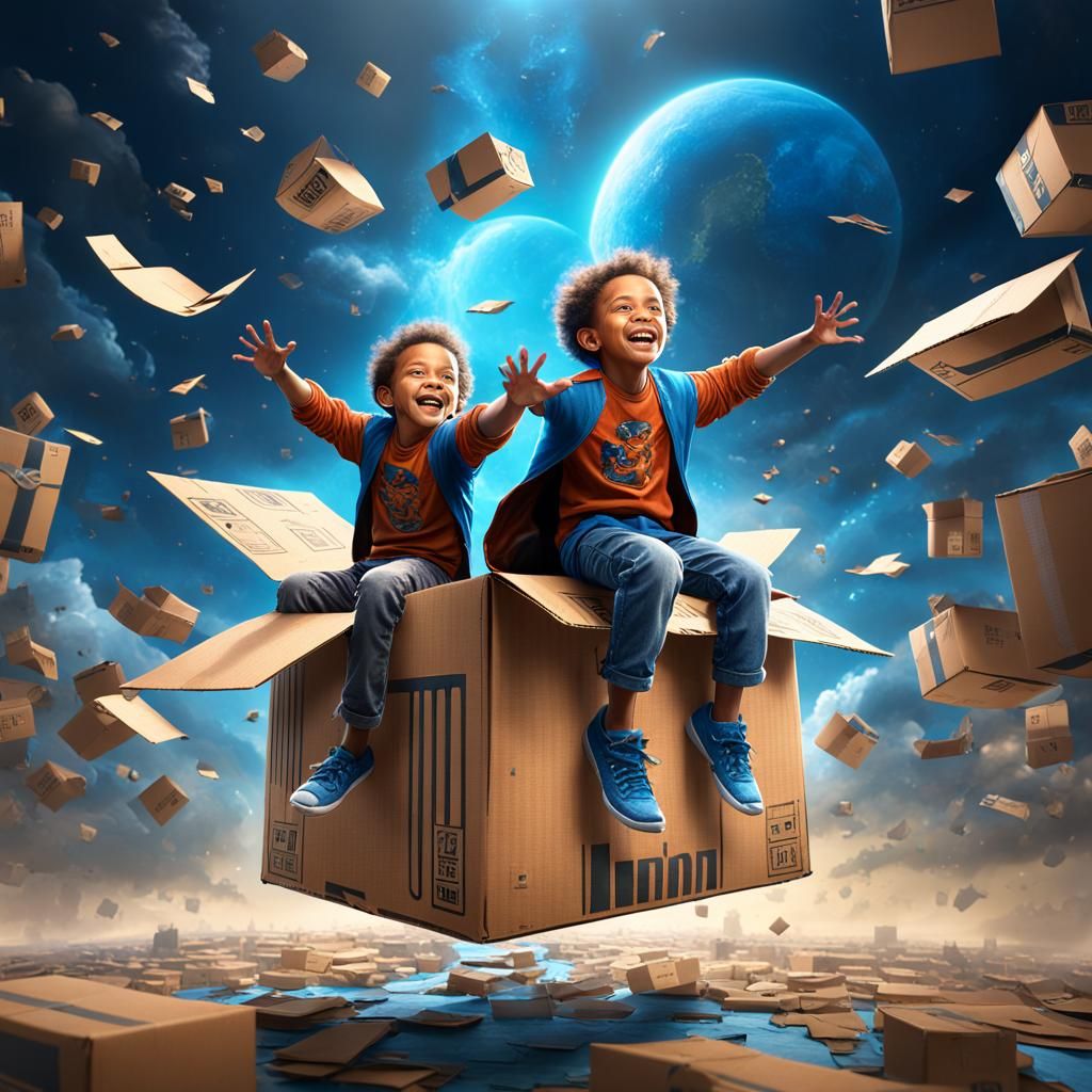 The magic box - AI Generated Artwork - NightCafe Creator