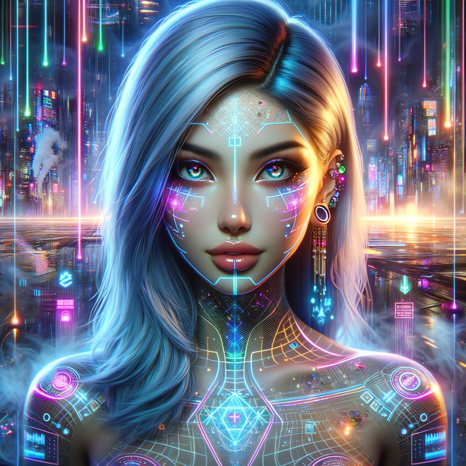 BLEEP•BLOOP - AI Generated Artwork - NightCafe Creator