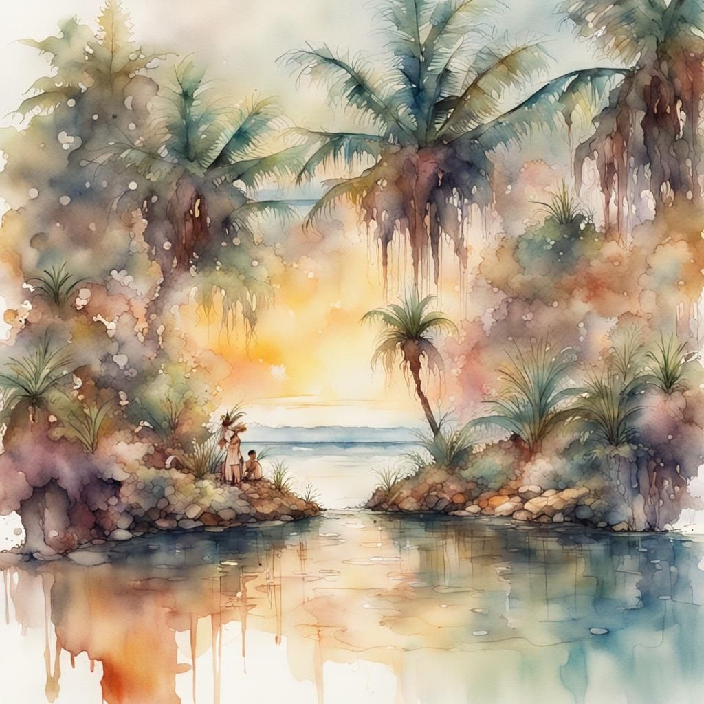 Watercolor - AI Generated Artwork - NightCafe Creator