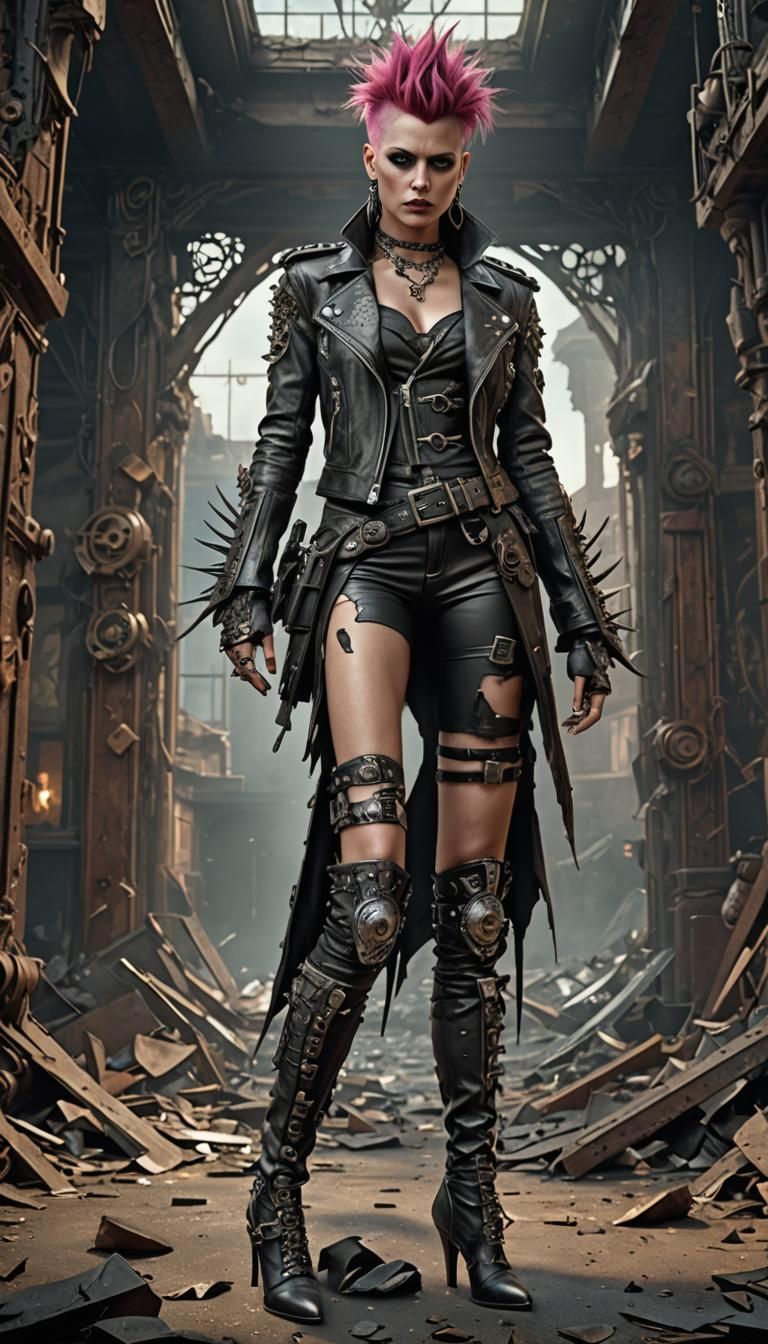 Punk - AI Generated Artwork - NightCafe Creator