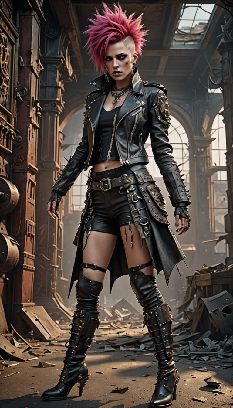 Punk - AI Generated Artwork - NightCafe Creator