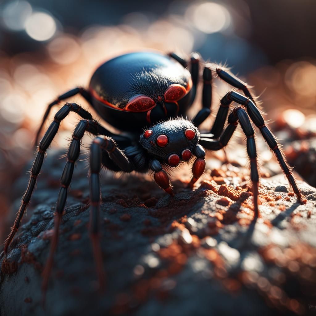 Spider (S3) - AI Generated Artwork - NightCafe Creator