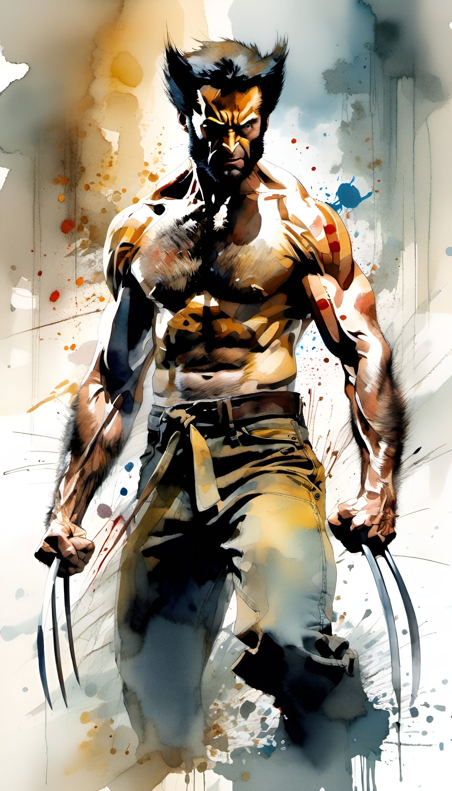 The Wolverine - AI Generated Artwork - NightCafe Creator