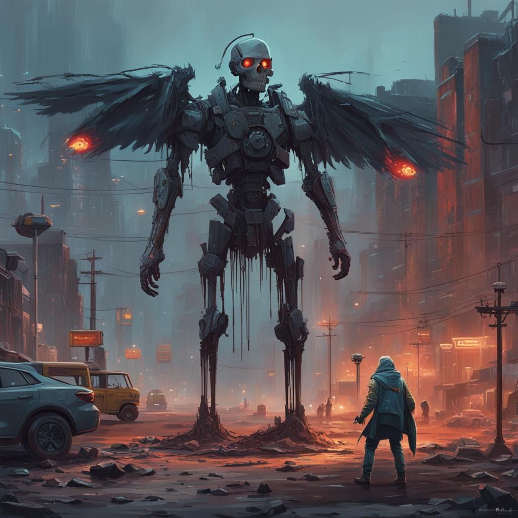 Deathbringer - AI Generated Artwork - NightCafe Creator