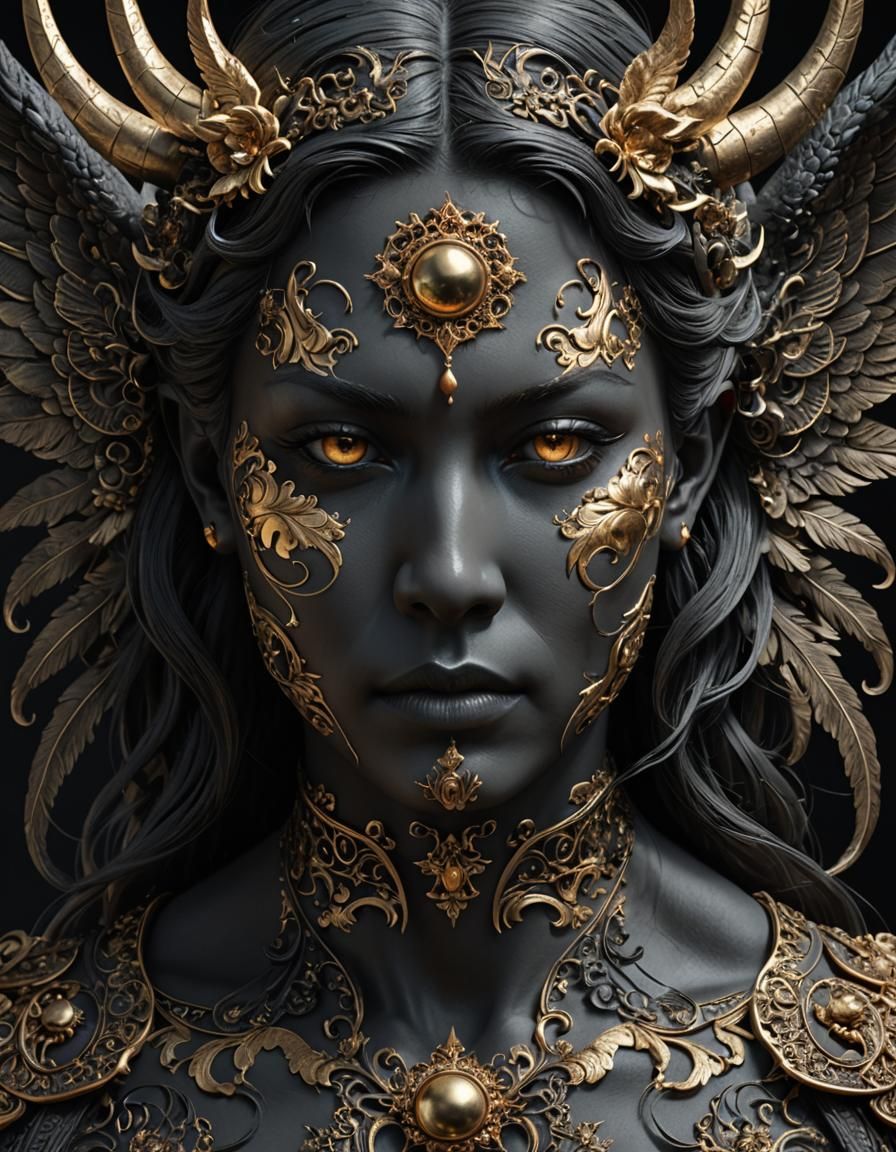 Fallen Angel - AI Generated Artwork - NightCafe Creator