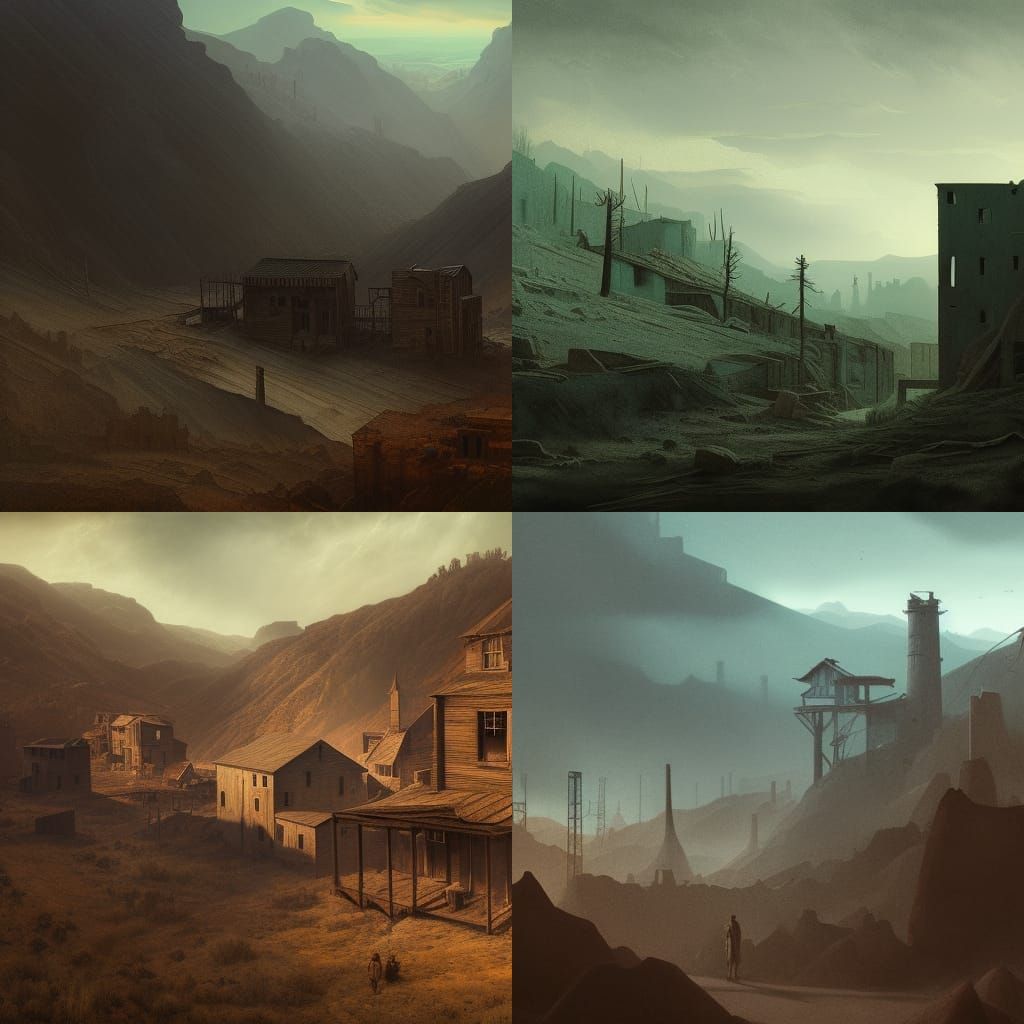 My Old House - AI Generated Artwork - NightCafe Creator