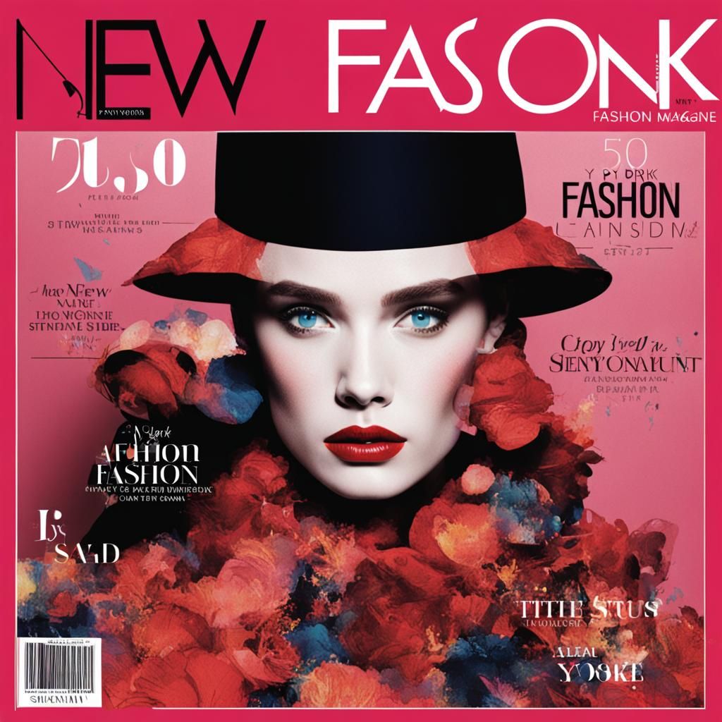 Fashion Magazine - AI Generated Artwork - NightCafe Creator