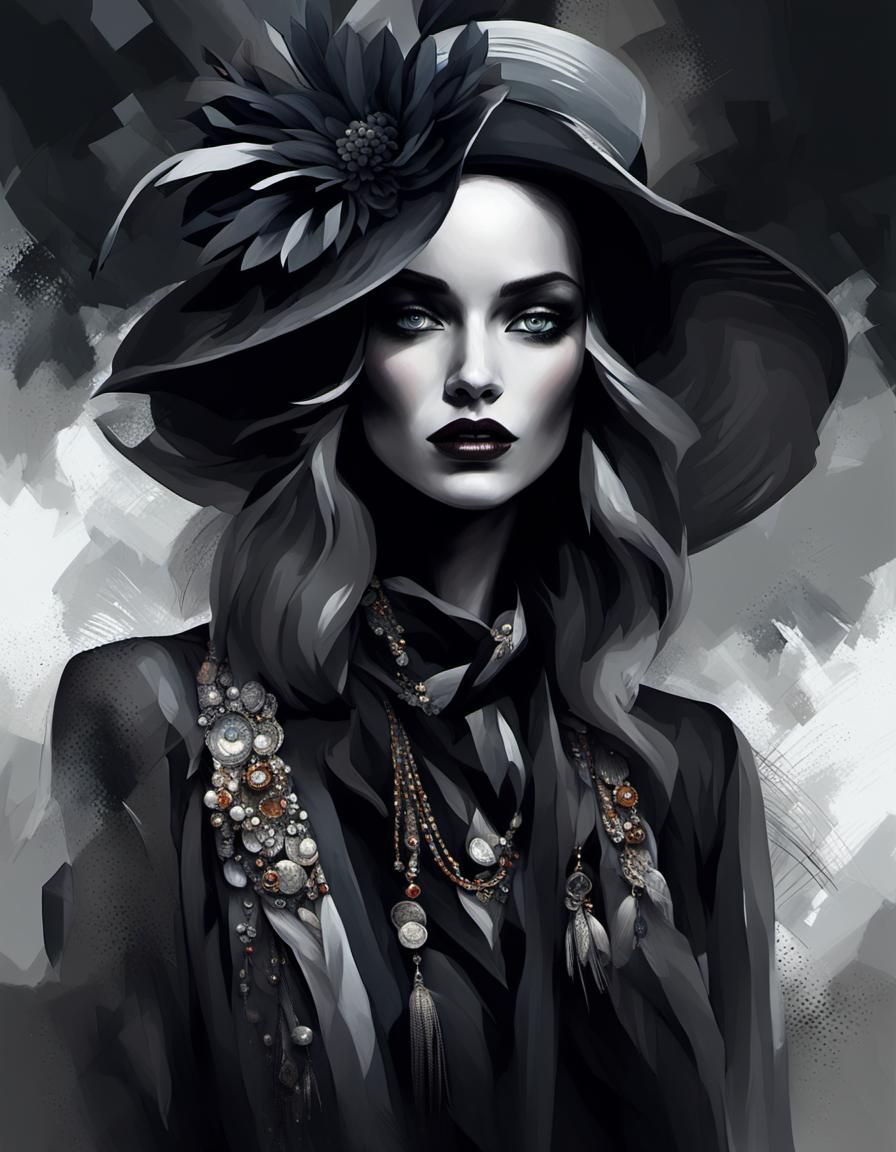 Elegant woman - AI Generated Artwork - NightCafe Creator