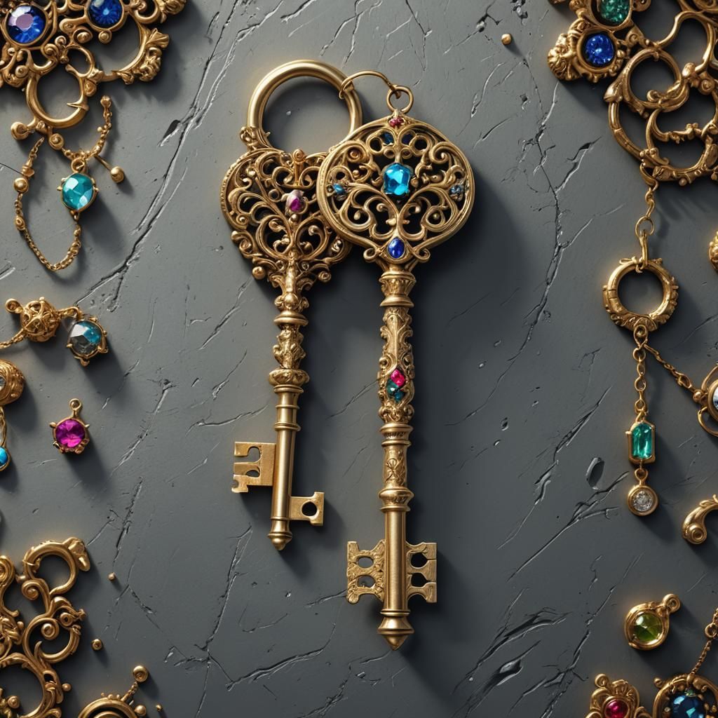 Keys - AI Generated Artwork - NightCafe Creator