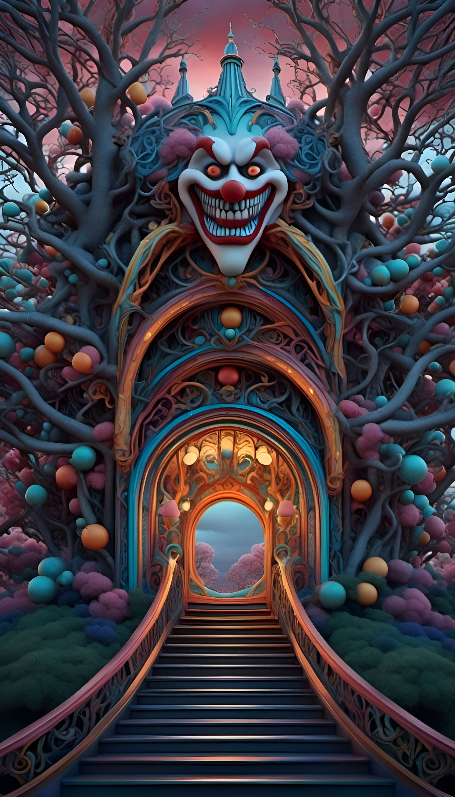 Welcome To The Fun House! - AI Generated Artwork - NightCafe Creator