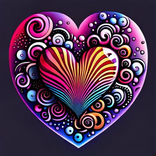 Hyper Heart - AI Generated Artwork - NightCafe Creator