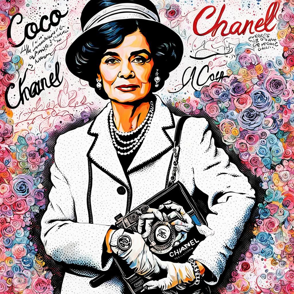 Coco Chanel - AI Generated Artwork - NightCafe Creator
