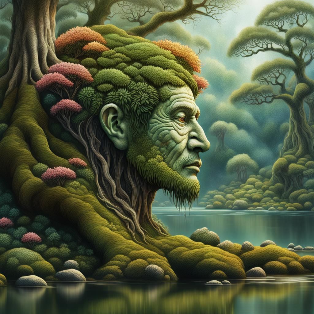 Ancient forest - AI Generated Artwork - NightCafe Creator
