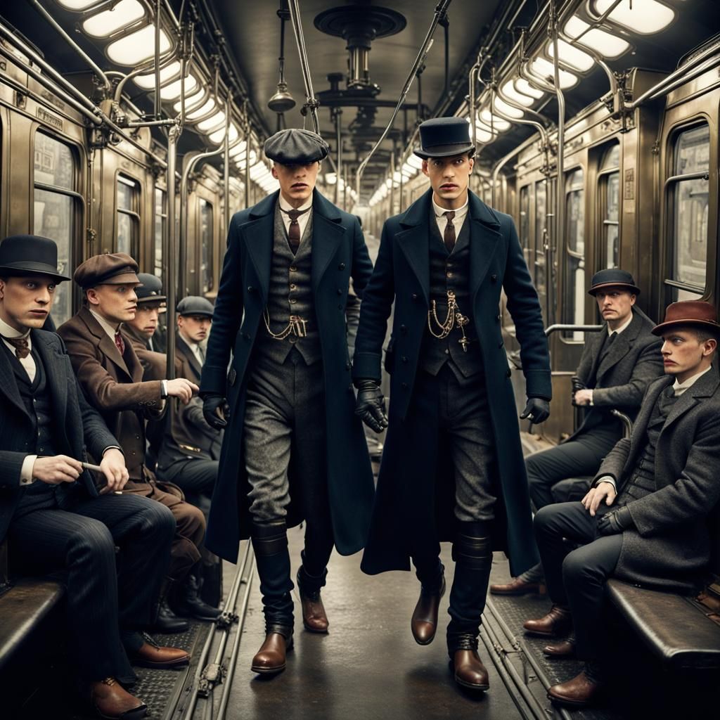 Peaky Blinders in downtown New York City robbing Taylor Swift on a ...