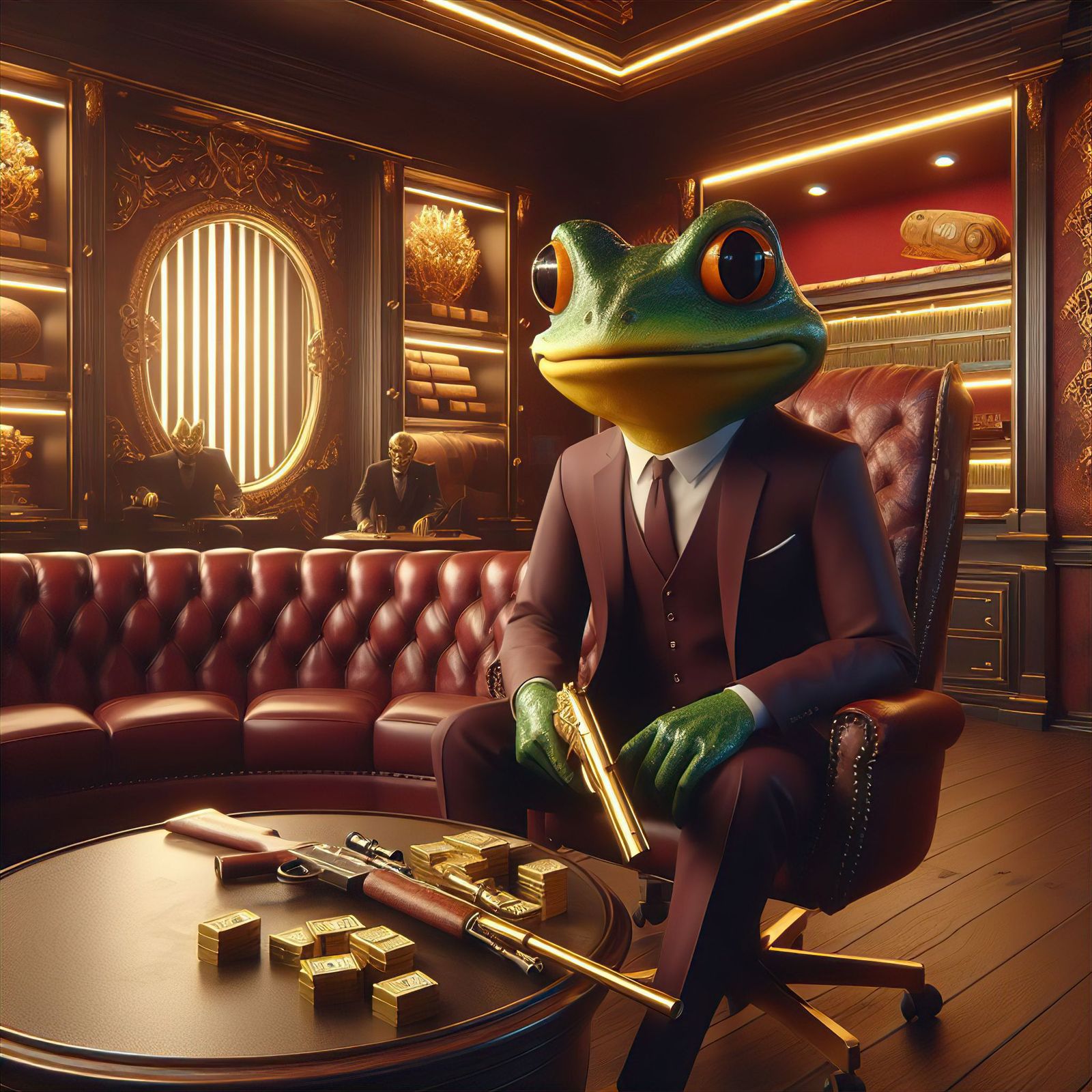 Mr. BOSS FROGIE - AI Generated Artwork - NightCafe Creator