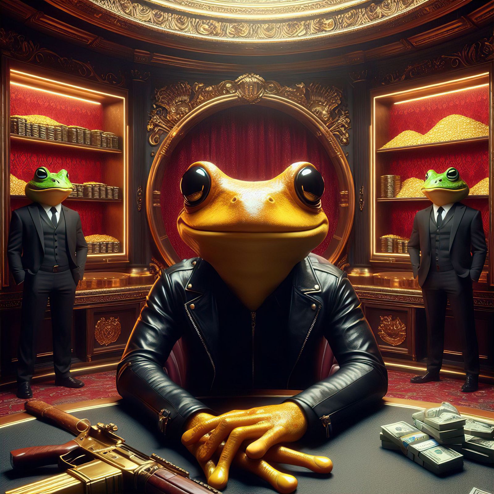 Mr. BOSS FROGIE - AI Generated Artwork - NightCafe Creator