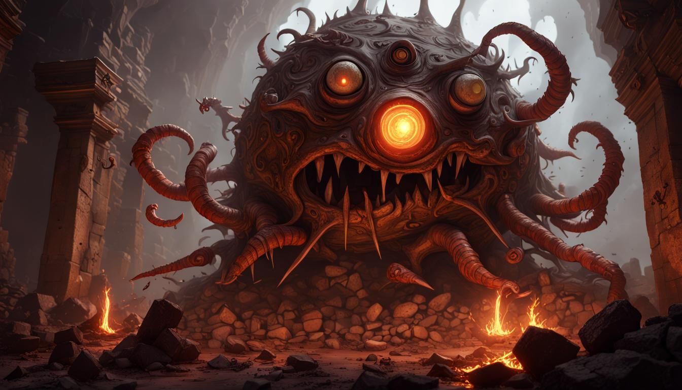 Chaos Spawn - AI Generated Artwork - NightCafe Creator