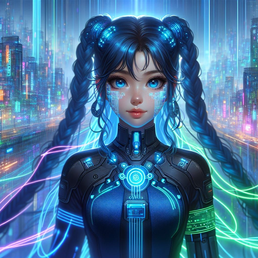 Cyber-Cub - AI Generated Artwork - NightCafe Creator