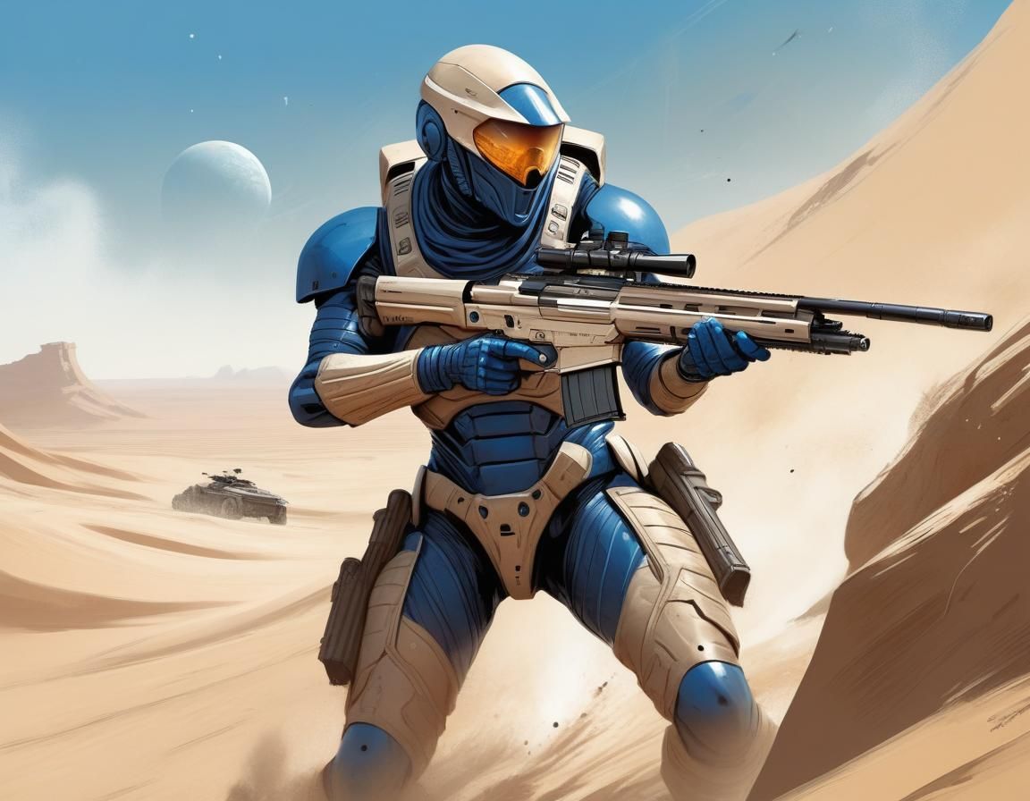 Atreides Ranger - AI Generated Artwork - NightCafe Creator