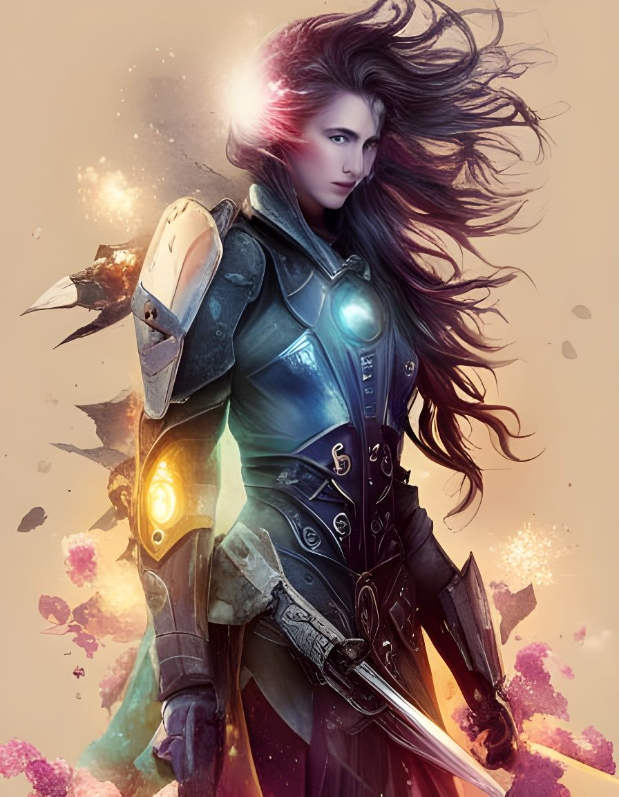 Mythic Knight - AI Generated Artwork - NightCafe Creator